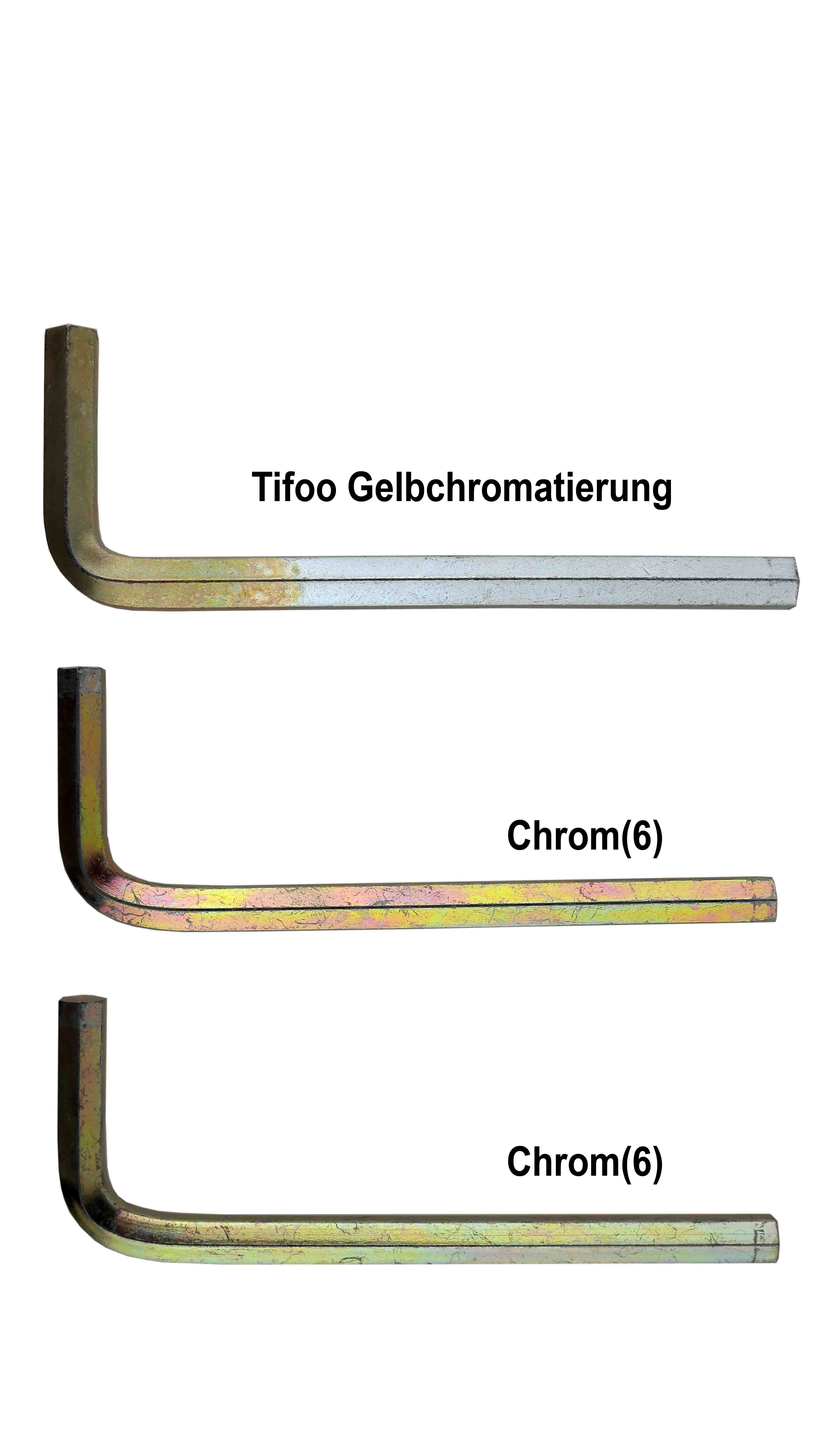 Yellow chromate conversion coating