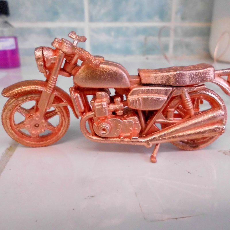 Acidic bright copper plating solution